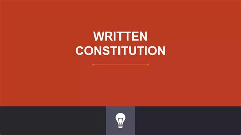 Constitution Definition And Classifications Pdf