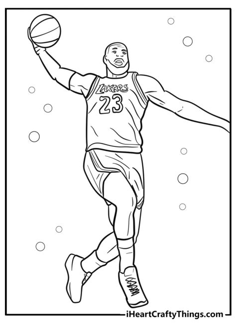 34 New Lebron James Coloring Pages 100 Free To Print