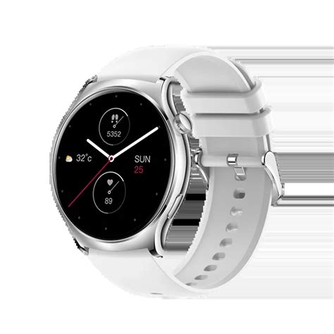 Carmenta İris Akıllı Saat Gümüş Silikon