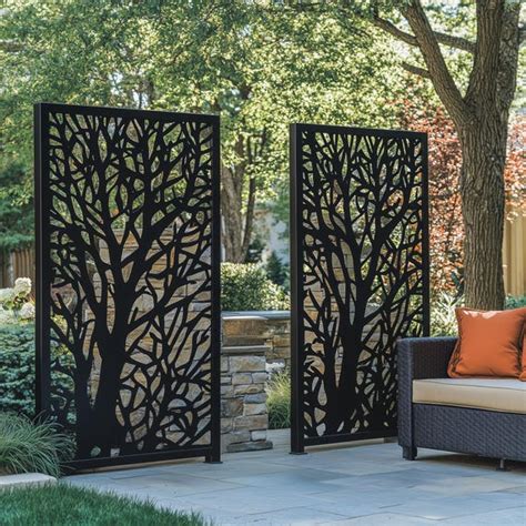 Modern Outdoor Privacy Panels