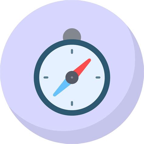 Compass Flat Bubble Icon 44225502 Vector Art At Vecteezy