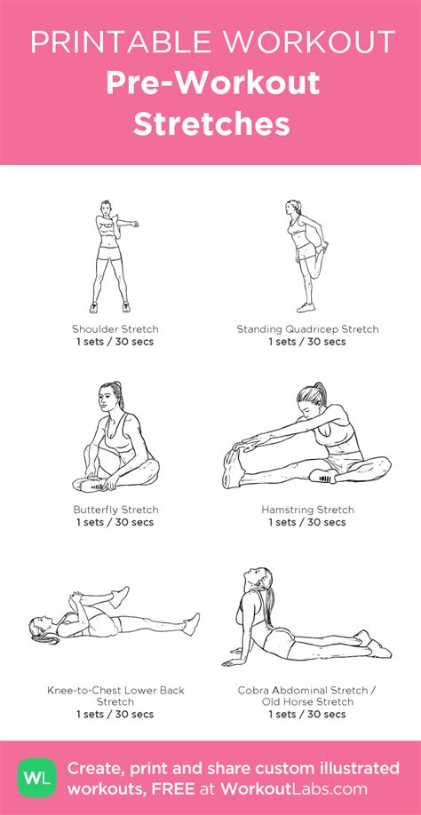 Stretch Exercises Before Workout