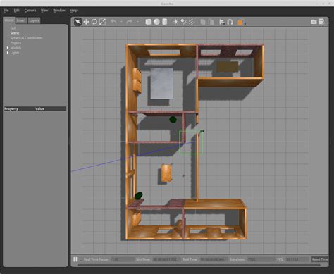 an example pre designed environment available for the turtlebot3 burger