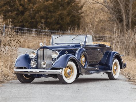 1934 Packard Super Eight Coupe Roadster Amazing Classic Cars