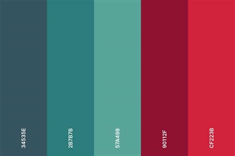 15 Best Teal Color Palettes Colors That Go With Teal