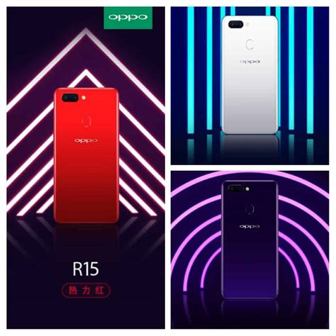 Oppo R15 Flagships 6gb Ram Dual 20mp And Brand New Colors