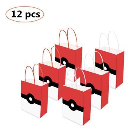Bustine Pokemon Sacchettini Per Regalini Di Fine Festa