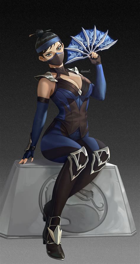 Lonwa A Kitana Mortal Kombat Series Mortal Kombat 11 Absurdres