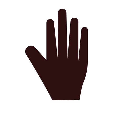 Simple Hand Logo Vector Template 17742316 Vector Art At Vecteezy