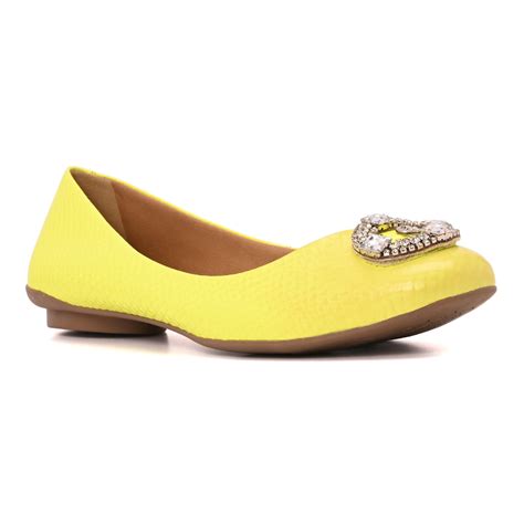 Ballerina Lima Con Cristales Carmen Steffens Chile