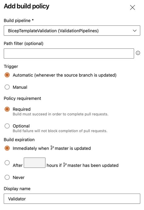 Azure Bicep Validation In A Pull Request With Azure Devops Azure