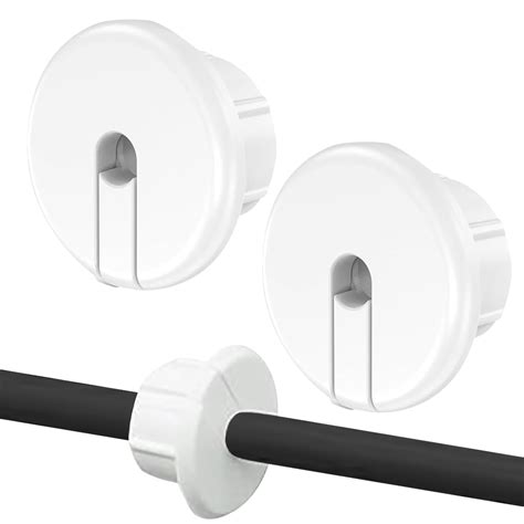 2pcs Wall Bushing For Ethernet Cable Wall Through Adapter Wall Grommets Wall Wire Through Wall