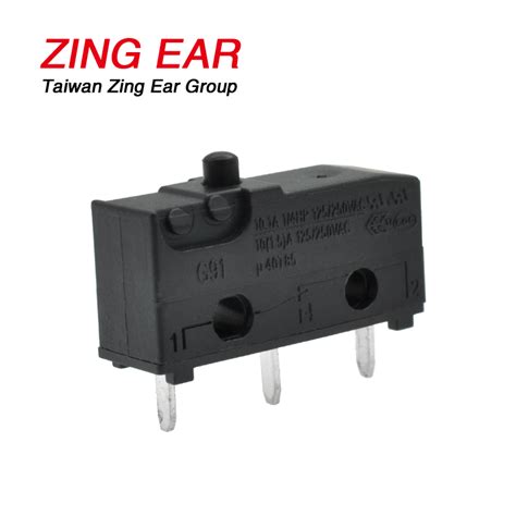 Pcb Micro Switch 3 Pin 10 Amp 125 250v Spdt G91 Zing Ear