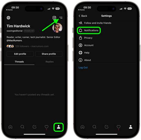 just joined threads how to turn off notifications macrumors