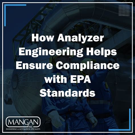 Ensure Epa Compliance How Analyzer Engineering Supports