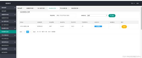 Javaweb基于ssm开发第二课堂第二学位管理系统 课程设计 毕业设计源码第二课堂管理系统免费源代码 Csdn博客
