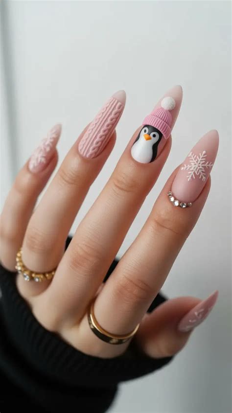 23 Trendy Almond Nail Shapes Winter 2025 2026 Classy Winter Almond