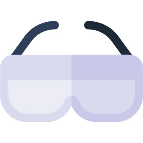 Glasses Basic Rounded Flat Icon