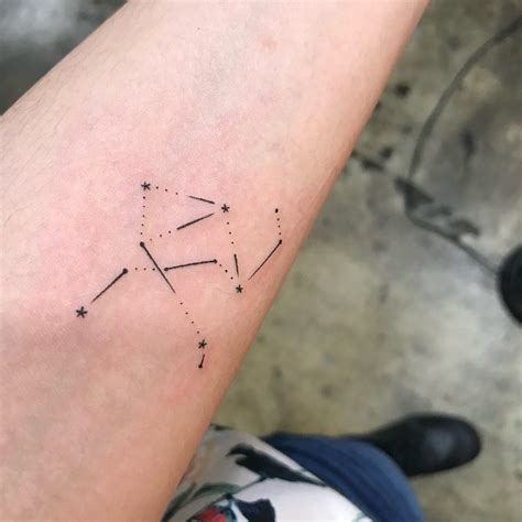Little Dipper Constellation Tattoo