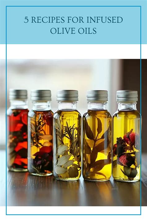 5 Recipes For Infused Olive Oils How Do You Make Garlic Infused Olive