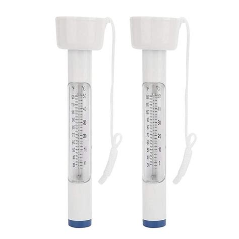 Thermomètre De Piscine Flottant 2pcs Thermomètre à Flotteur De