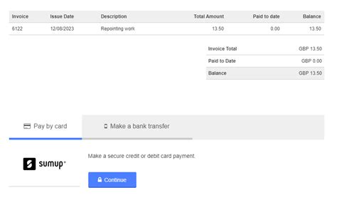 Sumup Payment Option And Data Feed