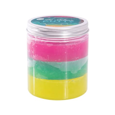 Glow In The Dark Tri Colour Putty Is T Discounted