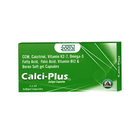 Calci Plus Softgel Capsule F Tone