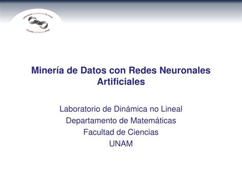 Ppt Minería De Datos Con Redes Neuronales Artificiales Powerpoint
