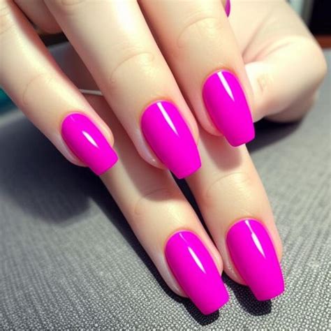 Premium Photo Colourful Nails