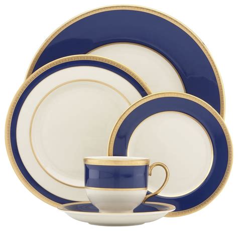 Embassy Dinnerware 5 Piece Plate Set Contemporary Dinnerware Sets