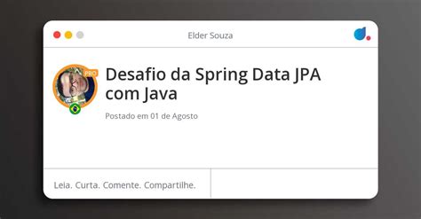 Desafio Da Spring Data Jpa Java