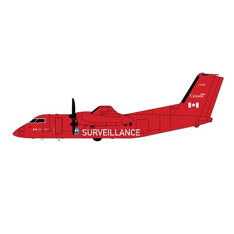 Dash 8 100 Transport Canada Surveillance Nasp C Gcfj 1200 3d Printed