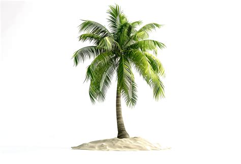Palm Tree Beach Png