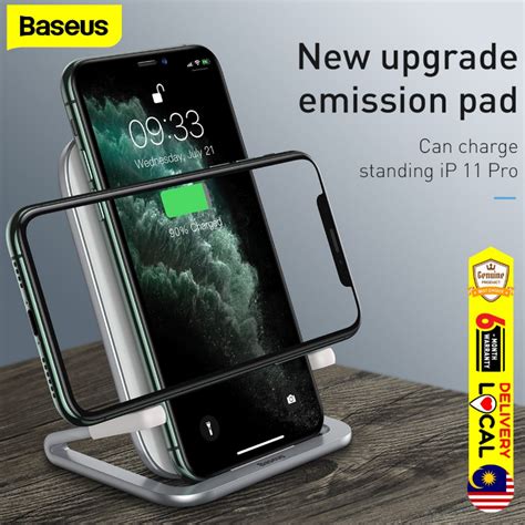 Sale Original Baseus Rib Horizontal And Vertical Holder Wireless Charging W With M Cable