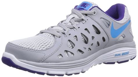 Nike Womens Wmns Nike Dual Fusion Run 2 Running Shoes Pure Platinum