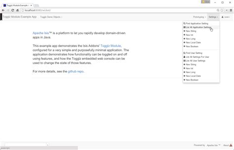 GitHub Isisaddons Legacy Isis Module Togglz As Of V Incorporated Into Incode Platform