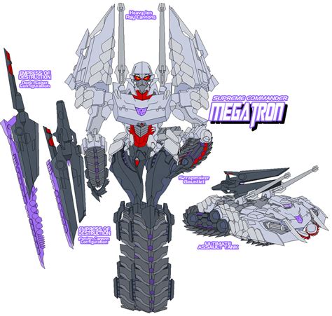 Decepticon Lady Megatron By Tyrranux On Deviantart