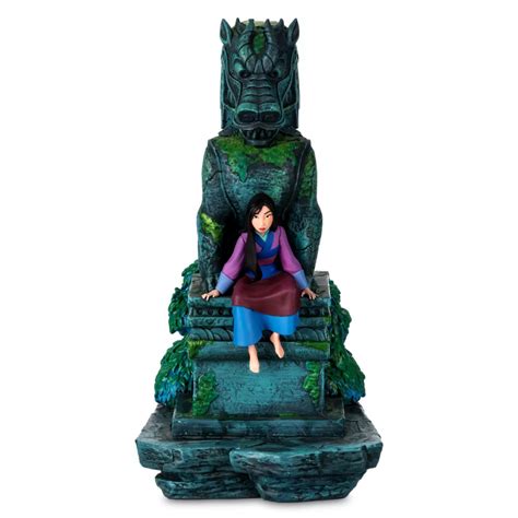 Disney Parks 2023 Mulan Stone Dragon 25th Anniversary Figurine Statue