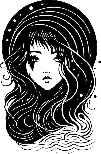 Premium Vector Abstract Woman Illustration