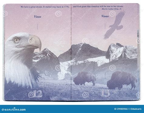 The Blank Passport Book With Slip Paper On Matt Black Suitcase Background Royalty Free Stock