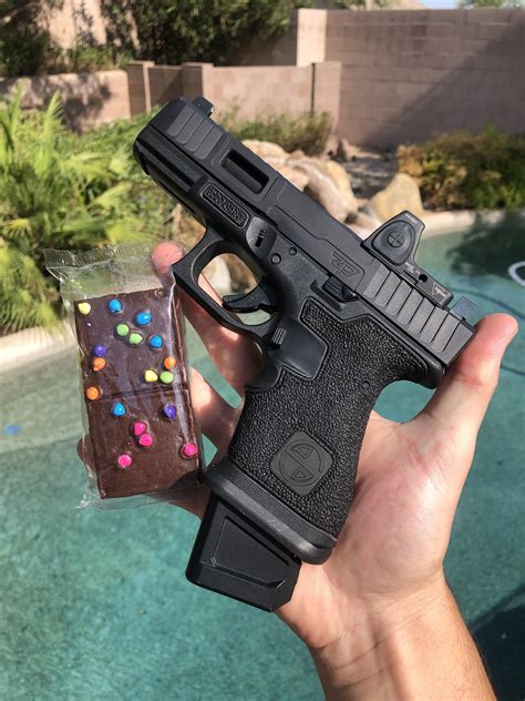 Lil Debbie And A Modded Glock 19 Happy Friday Gripwork Again By Me