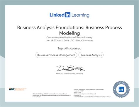 Maxwell Twum Boateng On Linkedin Certificate Of Completion