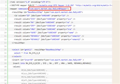Error Parsing Mapper Xml Cause Javalangillegalargumentexception