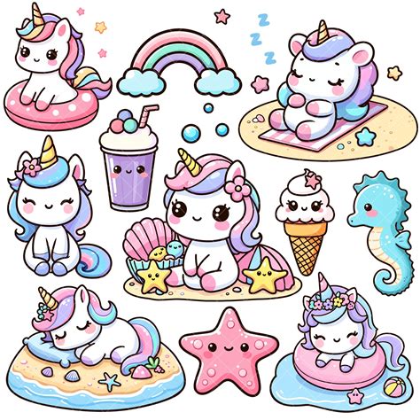 Cute Unicorn Drawing