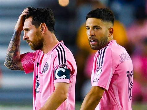 Messi Y Alba Sancionados Tras Ausencia Al Partido De Estrellas De Mls