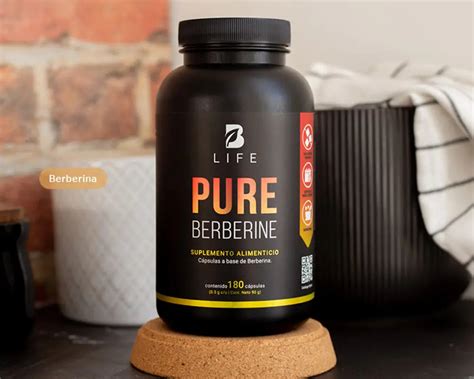 Pure Berberine Suplemento A Base De Berberina Hci Pura Pronapresa