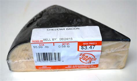 exploring trader joe s trader joe s bacon cheddar cheese