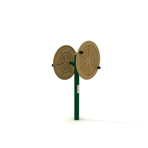 Outdoor Tai Chi Spinner Fitness Equipment For Adults From China
