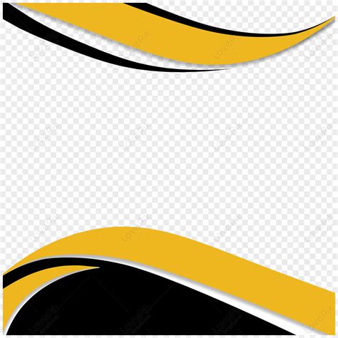 Modern Abstract Business Curve Borderabstract Curvescurved Border
